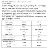 China YXG-80 Welded Metal Mesh Spot Welder Pneumatic Platoon Welding Machine 800x1350x1900mm for sale
