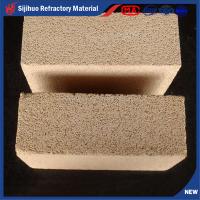 China High Aluminum Poly Light Insulation Brick for Refractoriness 1580° Refractoriness 1770° for sale