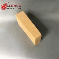China Fire Clay Wedge Refractory Brick 30-48% Al2O3 for Industrial Kilns 230x114x65mm for sale