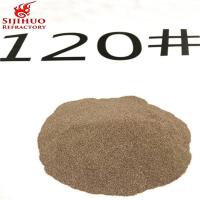 China High Alumina Brown Fused Alumina Blasting Abrasive Bulk Density 2.0-2.5 g/cm3 for Sandblasting for sale