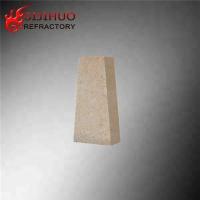 China 1.2-1.4% SiC High Alumina Refractory Bricks 48% Al2O3 for Cement Kilns Yellow for sale