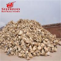 China High Alumina Calcined Bauxite 1580°C Refractoriness 1770°C Bulk Density 2.45 g/cm3 for sale