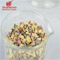 China High Alumina Calcined Bauxite Aggregate Al2O3 50-90% Bulk Density 2.45-3.19 g/cm3 for Refractory for sale
