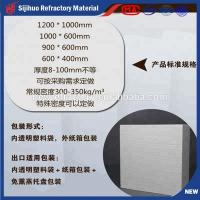 China Customizable Ceramic Fiber Board Gasket for Industrial Furnaces 1260C 128kg/m3 for sale