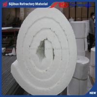 China Aluminosilicate 1260C Ceramic Fiber Blanket 3650-14000mm Heat Insulation for sale