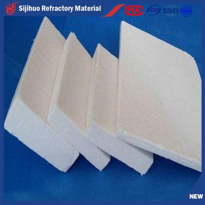 China Ceramic Fiber Board 39-55% Al2O3 1100-1430C Furnace Insulation Board for sale