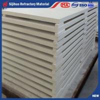 China Ceramic Fiber Board 39-55% Al2O3 1100-1430C Furnace Insulation Board for sale