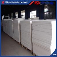 China Ceramic Fiber Board 39-55% Al2O3 1100-1430C Furnace Insulation Board for sale