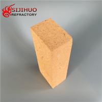 China Low Porosity Fire Clay Brick for Cement Kiln Furnace Lining 0.34% CaO Al2O3 30-46% for sale