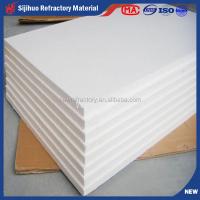 China High Temperature Insulation Low Density Ceramic Fiber Board 3% Shrinkage 1800 ℉ for sale