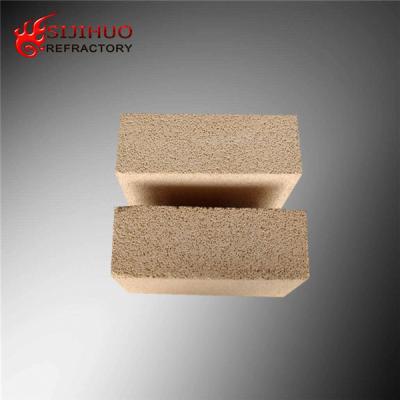 China High Aluminum Light Weight Insulating Brick with CrO Content % 0.1-0.3% for sale