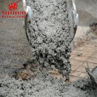 China Steel Fiber Reinforced Castable Cement 1-3mm 90-97% Al2O3 for Industrial Kilns for sale