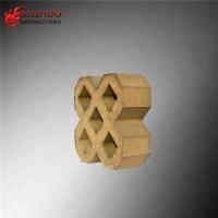 China Checker Refractory Fire Brick 230x114x65mm Al2O3 30-48% Heat Resistant for Industrial Kilns for sale