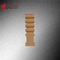 China 2018 Anchorage Refractory Brick with BULK DENSITY 2.0-2.5g/cm3 and CaO Content % 0.34% for sale