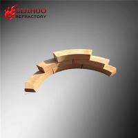 China High Alumina Arc Refractory Brick 55-82% Al2O3 for Petrochemical Industry 230x114x65mm for sale
