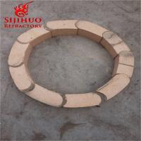 China Yellow Universal Arc of Circle Fire Clay Brick for High Temperature Applications for sale