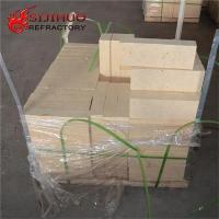 China Customized Yellow Alumina Brick Fire Tile for Furnace Lining for sale