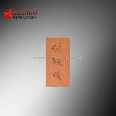 China 230x114x65mm Fire Acid Resistant Brick for Chimney High Temperature 1750C for sale