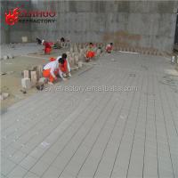 China Acid Proof Ceramic Brick Liner 230x114x65mm for Chemical Industry Acid Resistant Tiles for sale
