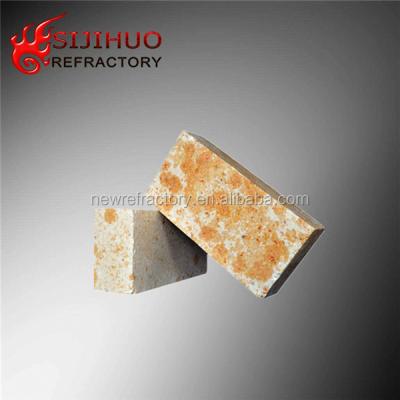 China Hot Blast Kiln Silica Brick 230x114x65mm Standard Size 15% SiC Content Refractory for sale