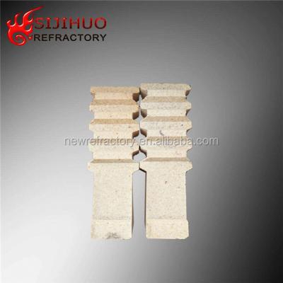 China 230x114x65mm High Alumina Anchor Brick 48% Al2O3 Wear Resistant Refractory for sale