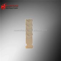China 230x114x65mm High Alumina Anchor Brick 48% Al2O3 Wear Resistant Refractory for sale
