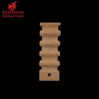 China Customized Shape Fire Clay Anchor Brick for High Alumina Bauxite Kiln Construction for sale