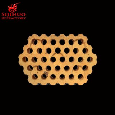 China 50-65% SiO2 Content Fire Clay Bricks for Long-Lasting Hot Blast Stove Construction for sale