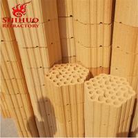 China 50-65% SiO2 Content Fire Clay Bricks for Long-Lasting Hot Blast Stove Construction for sale