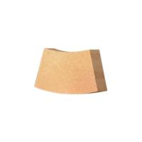 China 230x114x65mm Round Fire-Resistant Curved Fire Brick ISO9001 48% Al2O3 for Furnace Liner for sale