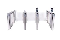 China SUS304 Fast Speed Gate Turnstile Access Control Anti Pinch Floor Mounted for sale