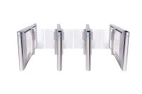 China SUS304 Fast Speed Gate Turnstile Access Control Anti Pinch Floor Mounted for sale