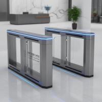 China SUS304 Fast Speed Gate Turnstile Access Control Anti Pinch Floor Mounted for sale