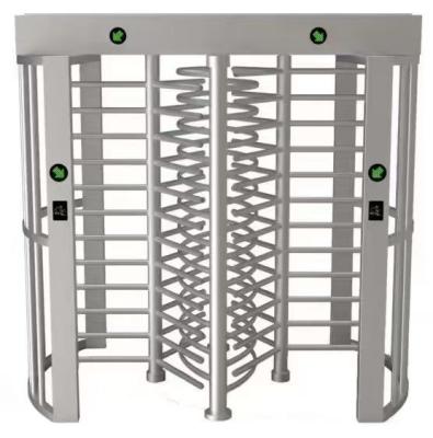 China Face Recognition Turnstile Barrier Gate System Access Control Full Height Security Turnstile for sale