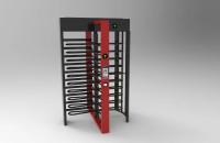 China Face Recognition Turnstile Barrier Gate System Access Control Full Height Security Turnstile for sale
