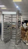 China Face Recognition Turnstile Barrier Gate System Access Control Full Height Security Turnstile for sale