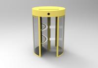 China Face Recognition Turnstile Barrier Gate System Access Control Full Height Security Turnstile for sale