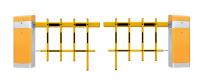 China Parking Boom Barrier Gates Remote Control / Button Control Car Park Barrier Gate Mechanism for sale