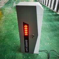 China Boom Automatic Intelligent  Car Park Barrier Arm Barrier With Traffic LED Light for sale