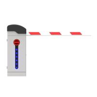 China Logo Customized Boom Barrier Gates DC AC Servo Motor Parking Barrier Gate With LPR System for sale