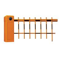 China Iron Housing Automatic Traffic Barrier Gate with 24V DC Brushless Motor and Adjustable Speed (1.5s to 6s) for sale