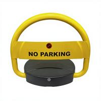 China Yellow Car Parking Locks Waterproof Remote Control Parking Lot Lock for sale