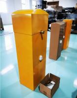 China Taiwei TW909-S High-power 10 Meters Custom Length Yellow Automatic Railway Gate Barrier for Secure Access Control for sale