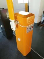 China Automatic Traffic Barrier Gates , Yellow Security Boom Gate Barrier Customizable Arm Length for sale