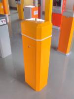 China Automatic Traffic Barrier Gates , Yellow Security Boom Gate Barrier Customizable Arm Length for sale