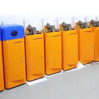 China Automatic 180 Degrees IP44 Protection Anti-Tailgating 2-Way Operation Metal Construction Car Parking Boom Barrier Turnstile for sale