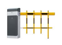 China TW902 AC Intelligent Access Control Turnstile Fingerprint/QR/Face/IC/RFID IP44 Protection 2-Way Operation Customizable Yellow for sale
