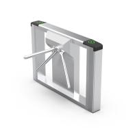China Portable 304 Stainless Steel Tripod Turnstile Three Roller Gate RFID Brushless Motor IP44 for sale