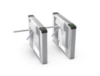 China Portable 304 Stainless Steel Tripod Turnstile Three Roller Gate RFID Brushless Motor IP44 for sale
