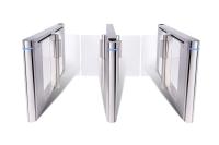 China RFID / QR Code Face Recognition Turnstile High Speed Gate Turnstile Anti Tailgating for sale